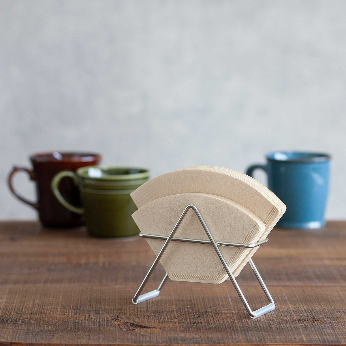 Japanese Minimalist Coffee Filter Stand - Elegant Handmade Design ...