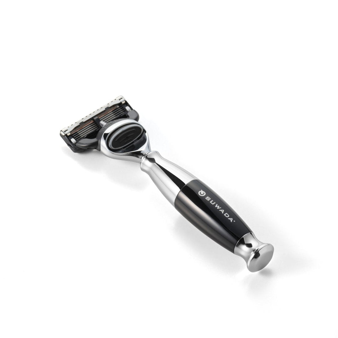 Classic Heavy Brass Razor - Black – Suwada1926